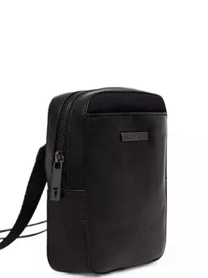 TRUSSARDI Small Travel Logo-plaque Messenger Bag