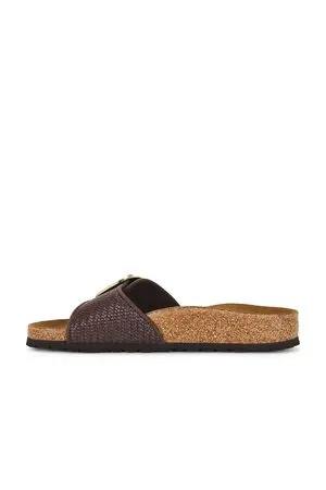 BIRKENSTOCK Madrid Big Buckle Slide - Carafe