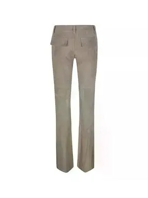 Stouls Suede Flared Trousers