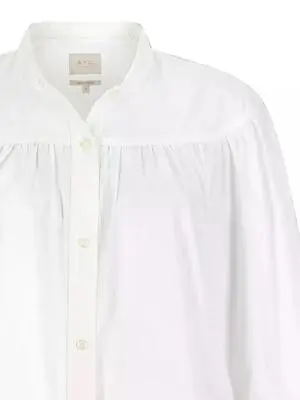 A.p.c. Natalie Gathered Blouse - White