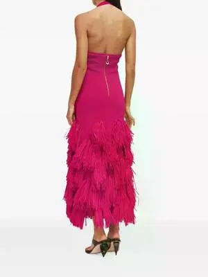 Elva Raffia-Knit Midi Dress, photo 4 of 4