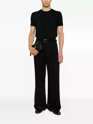 Giorgio Armani Logo-embroidered Short-sleeve T-shirt