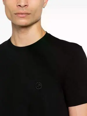 Giorgio Armani Logo-embroidered Short-sleeve T-shirt