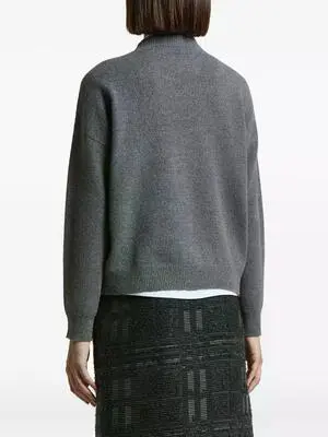 Peserico Sequin Embellished Drop Shoulder Jumper