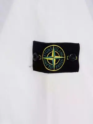 Stone Island Logo-patch Raglan-sleeve Sweatshirt