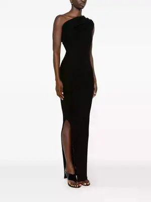 Rick Owens Athena One-shoulder Draped Dress