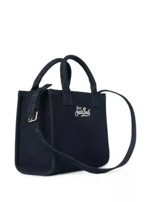 MC2 SAINT BARTH Vanity Logo-embroidered Tote Bag