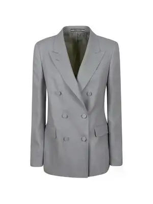 Tagliatore Double-breasted Blazer - Grey