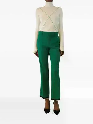 Gucci High-waisted Straight-leg Trousers
