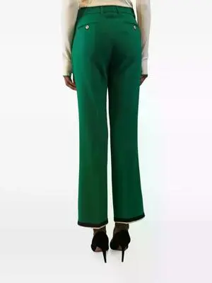 Gucci High-waisted Straight-leg Trousers