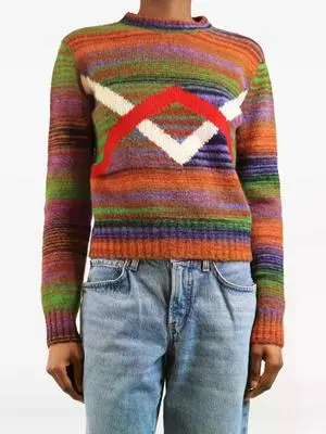 Loewe Striped Intarsia Sweater