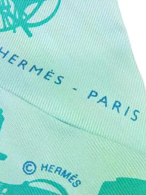 Hermès 2000-2026 Rayons X Carriage Silk Twilly Scarf Scarves