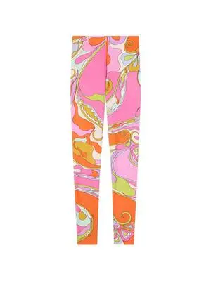 Emilio Pucci Iride-print Leggings - Pink