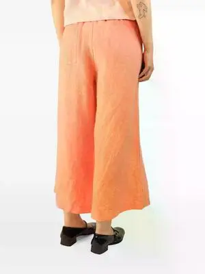 BRORA Cropped Linen Trousers