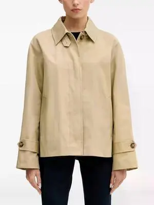 BENETTON Raglan Sleeve Coat - Brown
