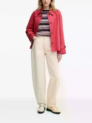 BENETTON Horizontal-stripe Ribbed-trim Sweater