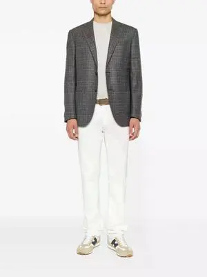 Corneliani Check-pattern Single-breasted Blazer