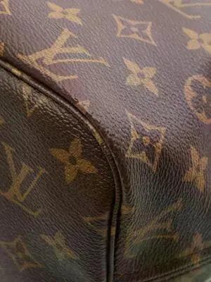 LOUIS VUITTON Monogram Neverfull Mm Tote Bag - Brown