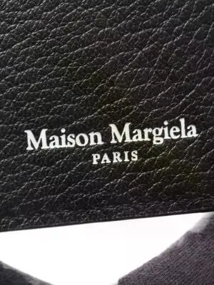 MAISON MARGIELA Bi-fold Leather Wallet - Black