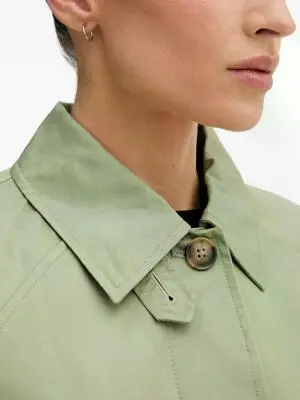 BENETTON Button-fastening Raglan-sleeve Coat