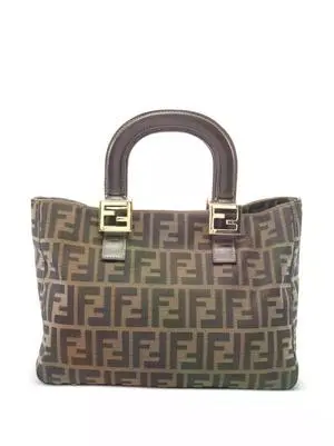Fendi Zucca Tote Bag - Brown