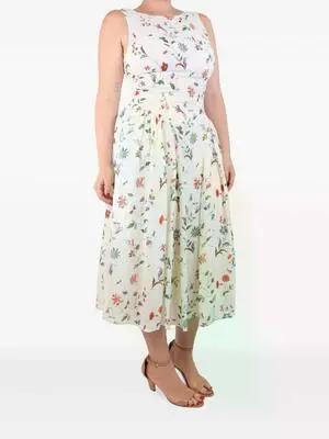 REFORMATION Floral-print Sleeveless Dress