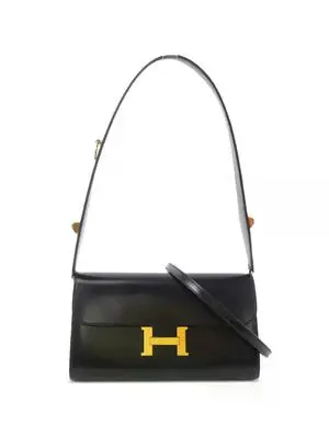 Hermès Constance To Go Rock Shoulder Bag - Black