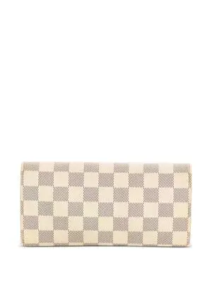 LOUIS VUITTON Emilie Damier Azur Wallet - Neutrals