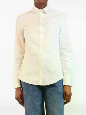 Brunello Cucinelli Monili Collar Shirt - Neutrals