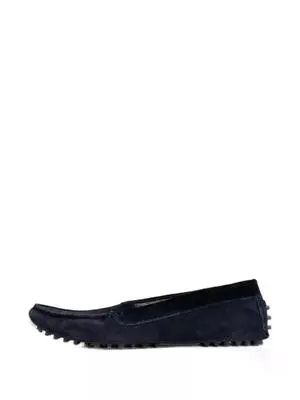 Manolo Blahnik Suede Loafers