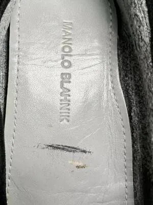 Manolo Blahnik Suede Loafers
