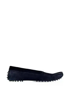 Manolo Blahnik Suede Loafers