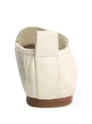 Celine Woven Leather Flat Shoes
