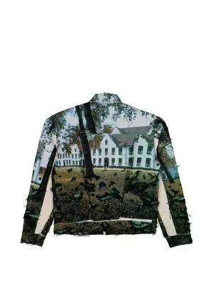 Junya Watanabe Landscape Motif Shirt Jacket
