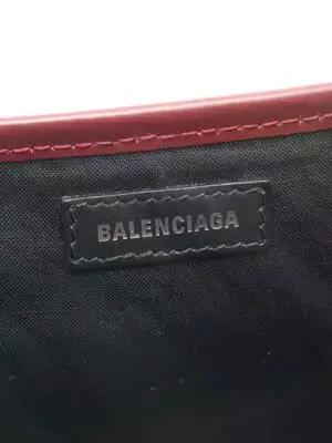 Balenciaga Navy Cabas Tote Bag - Neutrals