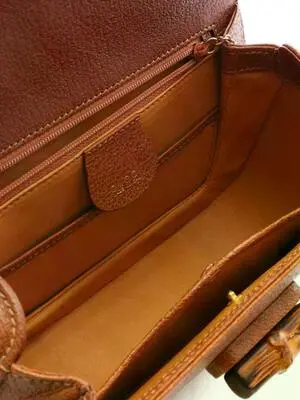 Gucci Bamboo Handbag - Brown