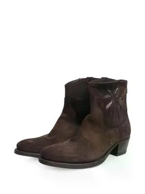 PANTANETTI Pointed-toe Ankle Boots