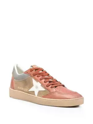 GOLDEN GOOSE Ball Star Star-patch Sneakers - Brown