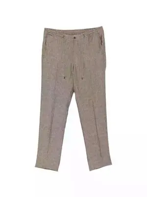 Corneliani Straight-leg Trousers With Drawstring Waist