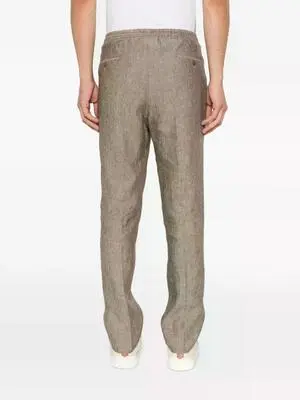 Corneliani Straight-leg Trousers With Drawstring Waist