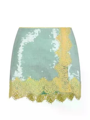 Retrofete Morgen Lace-trim Skirt
