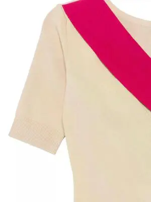 SIMONA CORSELLINI V-neck Short-sleeve Top