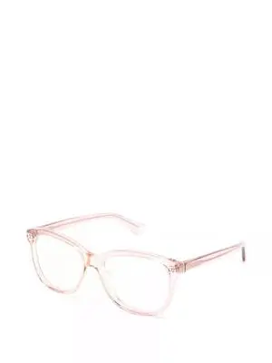 Gucci Logo-plaque Cat-eye Glasses