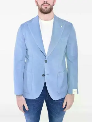 L.B.M. 1911 Single-breasted Blazer - Blue