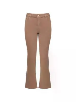 EMME Cropped Flared Trousers