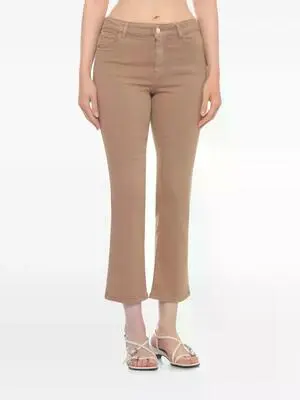 EMME Cropped Flared Trousers