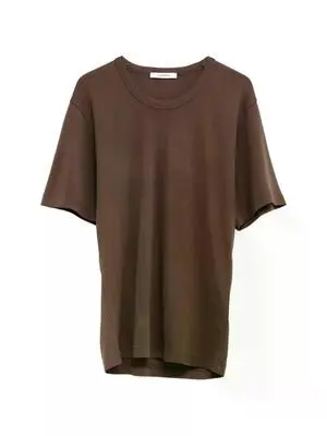 LEMAIRE Round-neck T-shirt - Brown