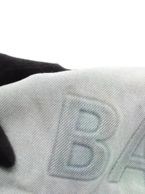 Balenciaga 2010s Logo-detail Denim Jacket