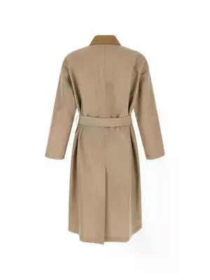 Auralee Belted Coat - Neutrals