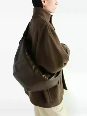 LEMAIRE Large Croissant Shoulder Bag - Brown